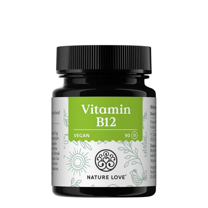 Nature Love Vitamin B12 1000 μg 90 tablet | Vitaherbals.cz