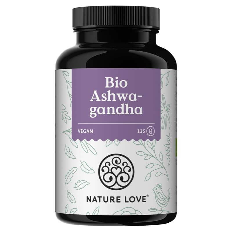 Nature Love Bio Ashwagandha, 135 kapsúl | Vitaherbals.sk