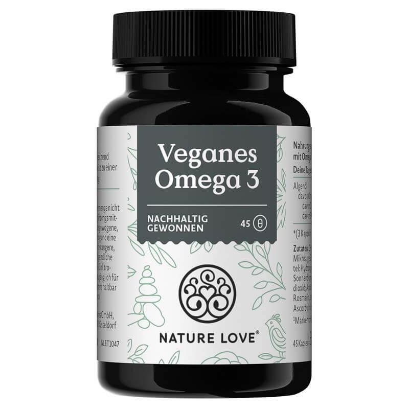 Nature Love Veganske Omega 3 ulje iz algi, 45 kapsula | Vitaherbals.hr